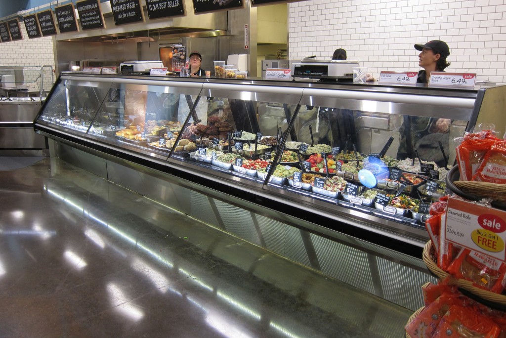 Service Deli Display Case, Flat Glass - Borgen Systems