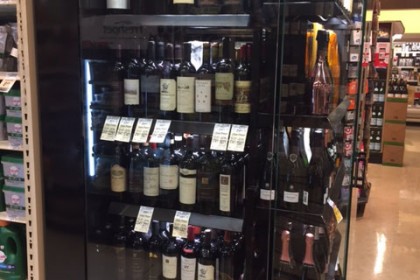 4 Door Wine Endcap Tall - Borgen